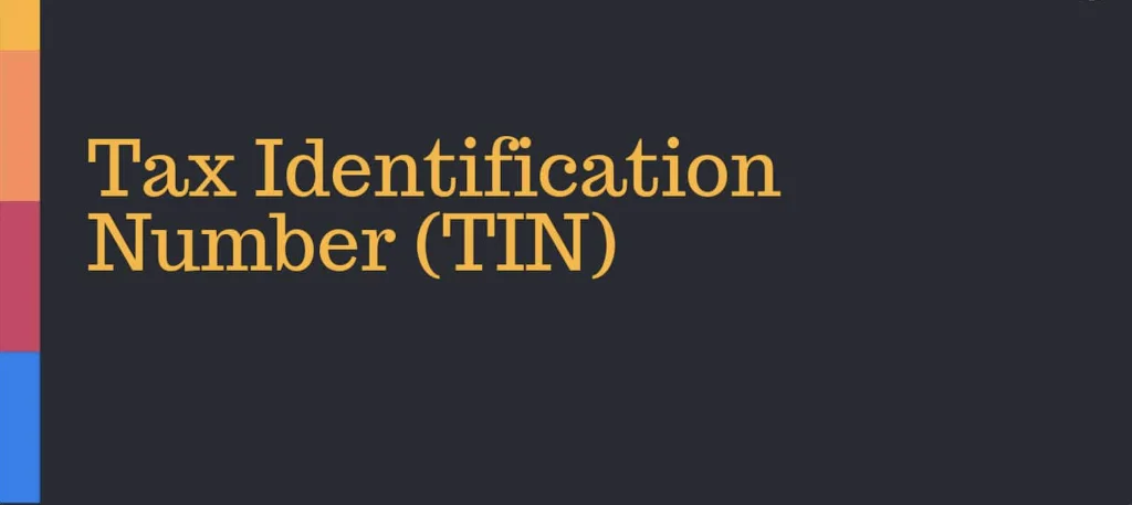 Taxpayer Identification Number (“TIN”) - Coretax Africa Africa Limited